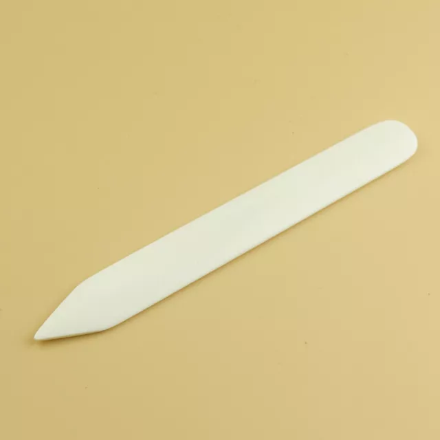 NATURAL BONE FOLDER Creaser Scoring Folding Creasing Paper' Leaer Craft ...
