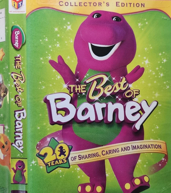 THE BEST OF Barney DVD 20 years Sharing Caring Imagination Collector's ...