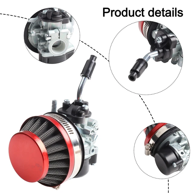 FOR 49CC ENGINE 2-Stroke Carburetor 49cc Carburetor Carburetor 2-Stroke ...