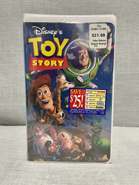 TOY STORY VHS 1996 Walt Disney Pixar NEW FACTORY SEALED #6703 *First ...