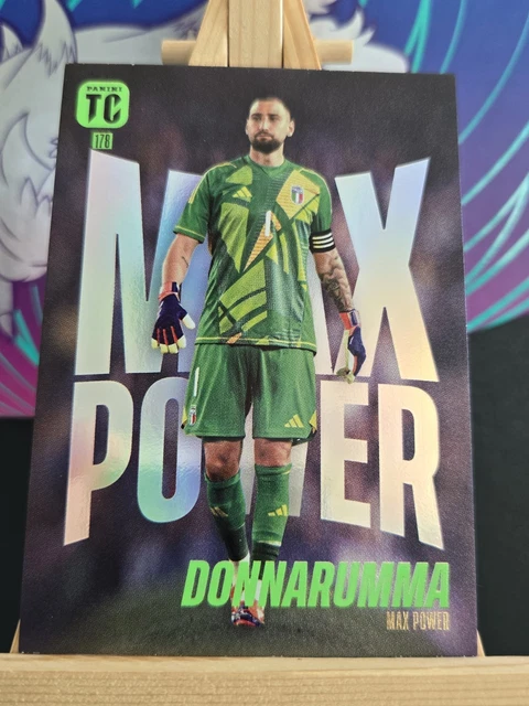 CARTE PANINI TOP Class 2025 Gianluigi Donnarumma #178 #Max Power Foil ...