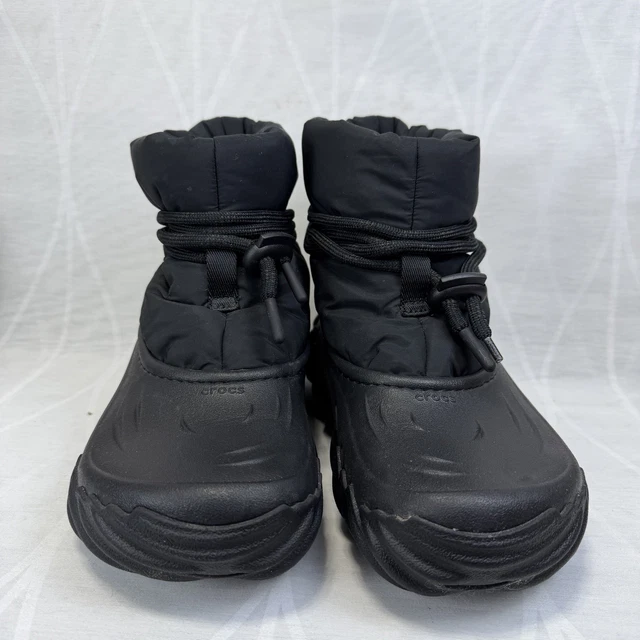 CROCS ECHO Z Shield Boots Men’s 6 / Women’s 8 Black Waterproof ...