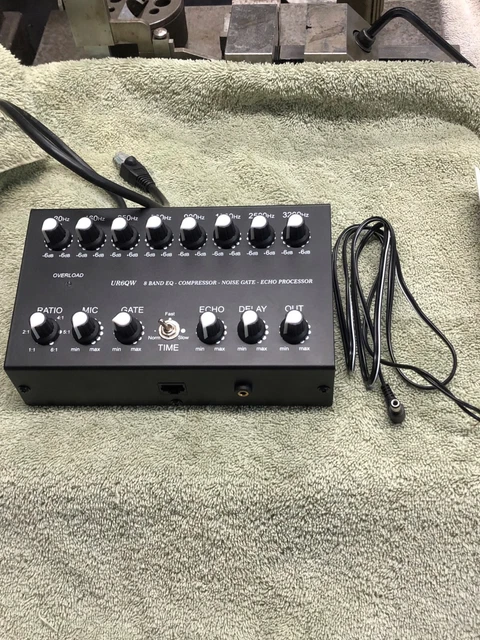 MICROPHONE EQ PARAMETRIC equalizer, echo Yaesu EQ V.3-V.6 XLR input ...