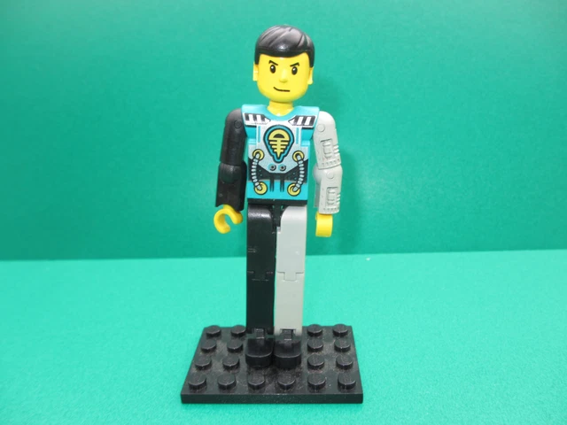 LEGO TECH001 GROSSFIGUR Technic Set 8239 Blue Thunder vs The Stinger ...