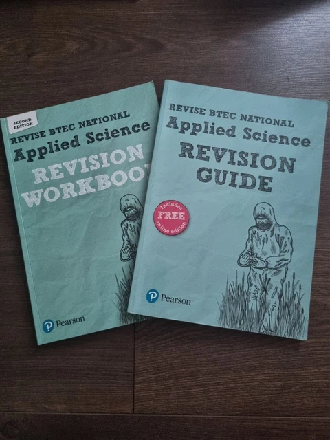 BTEC NATIONAL APPLIED Science Revision Workbook & Revision Guide £25.99 ...