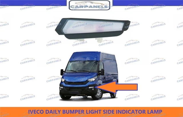 IVECO DAILY BUMPER Light Side Indicator Lamp Left Passenger Side N/S ...