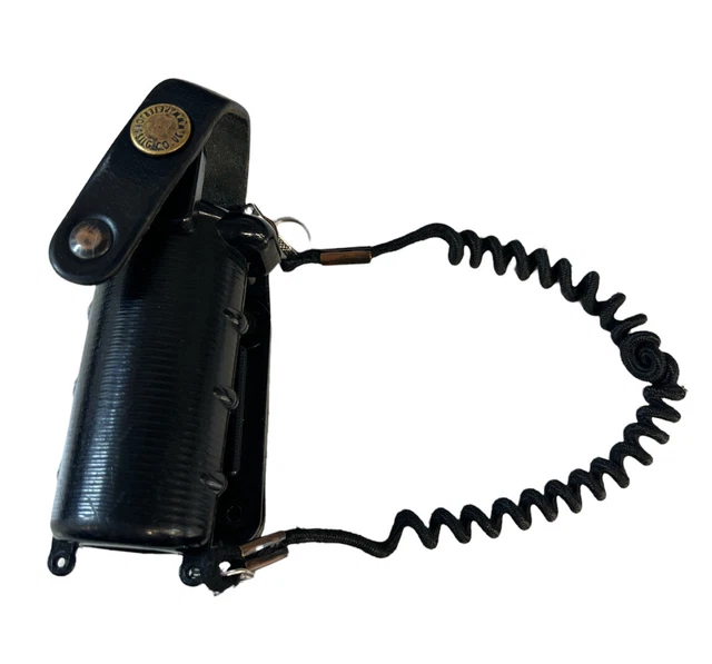 GENUINE EX POLICE CS Spray Holder Peter Jones (ILG) LTD Black Duty Belt ...