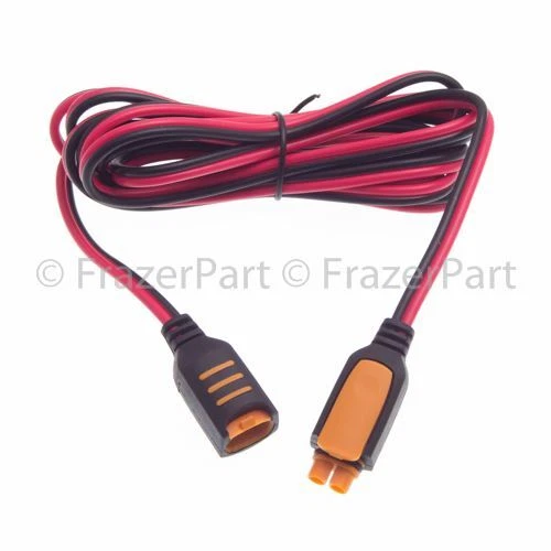 PORSCHE CHARGE-O-MAT & CTEK 12v car battery charger 2.5m extension lead ...