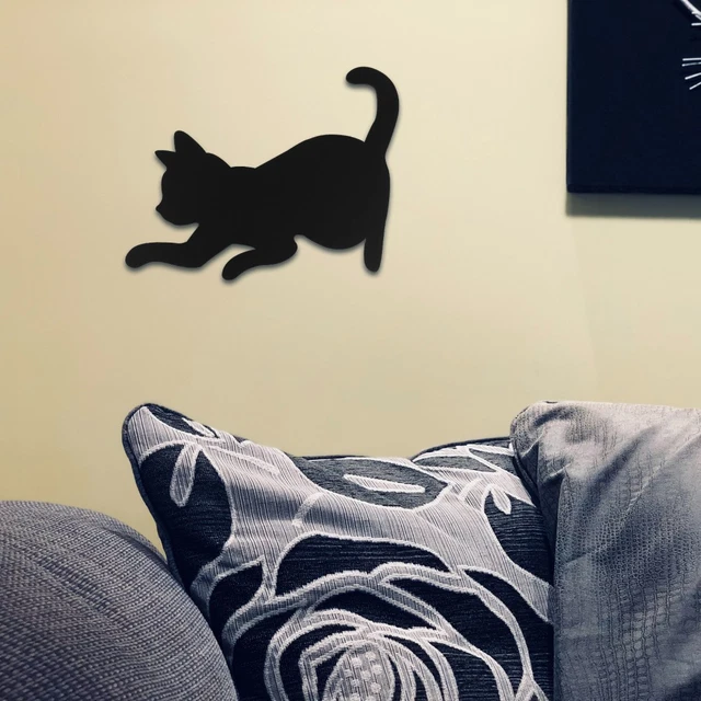 CAT NIGHT LIGHT Led Lamps for Bedroom Wall Voice Sensor £18.80 ...