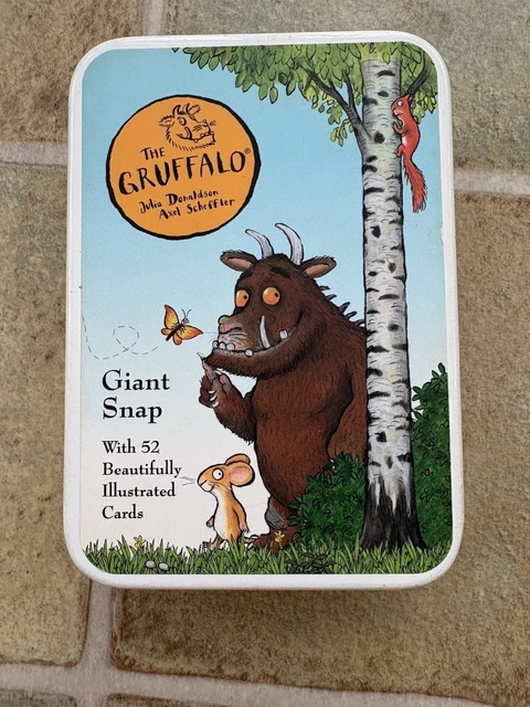 THE GRUFFALO GIANT SNAP 52 Illustrated cards From Julia Donaldson Axel ...