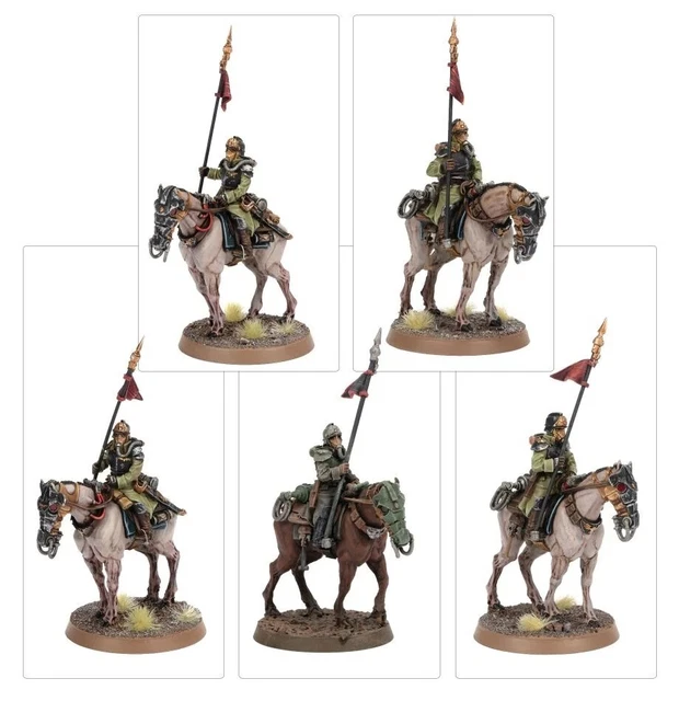 40K DEATH KORPS of Krieg Death Rider Squadron Astra Militarum Reiter ...