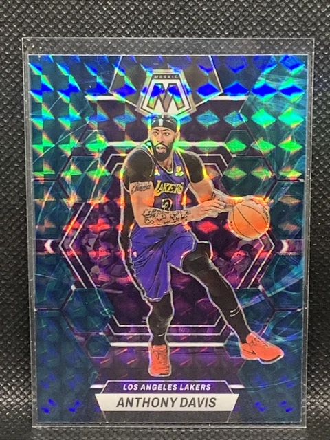 2022-23 PANINI MOSAÏQUE Basketball Anthony Davis Genesis Prizm CaseHit ...
