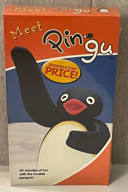 MEET PINGU NEW Vhs 2003 Hit Entertainment Kids Claymation Cartoon Show ...