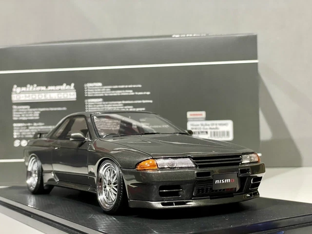 1/18 NISSAN SKYLINE GT-R Nismo R32 Ignition Model IG 2162 Gun Metal Rare BBS New EUR 495,00 ...