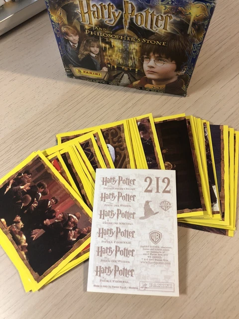 HARRY POTTER PHILOSOPHER’S Stone Panini stickers - Complete your ...