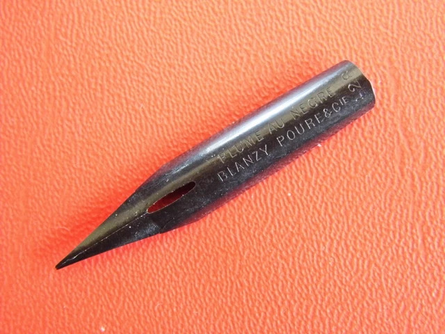 PLUME PEN NIB Pennini Feder Blanzy Poure N° 428 Noire EUR 5,00 ...