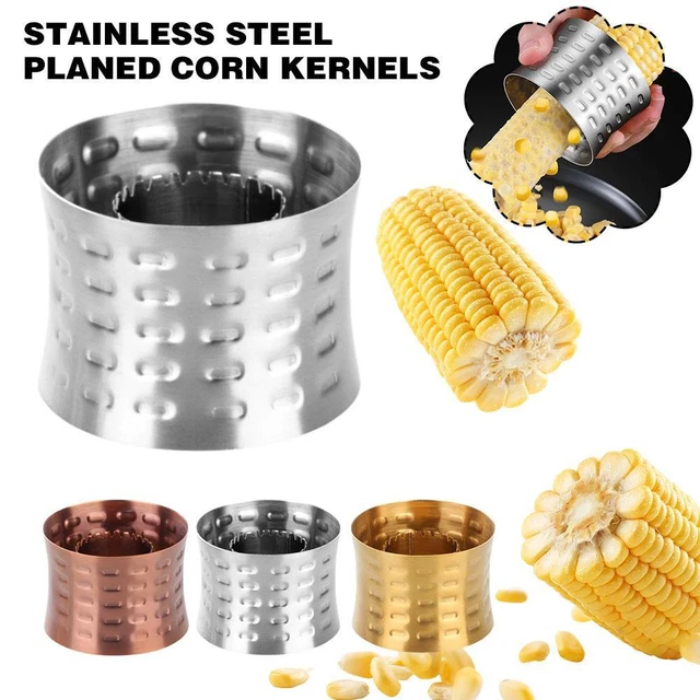 CORN STRIPPER STAINLESS Steel Corn Cob Thresher Kerneler Peeler Slicer ...