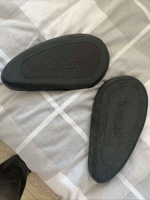 TRIUMPH PRE UNIT t110 5t 6t 3TA 5TA T100 Fuel Tank Knee Grips 83-2551/2 ...