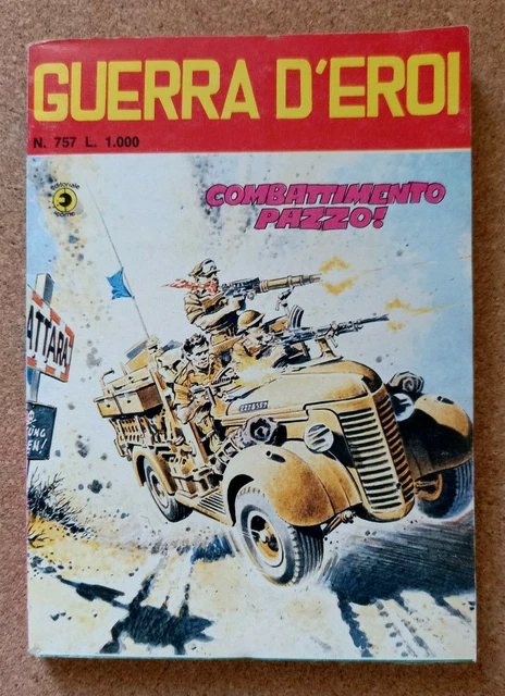 FUMETTO GUERRA D'EROI Combattimento pazzo n.757 1983 . EUR 3,90 - PicClick IT