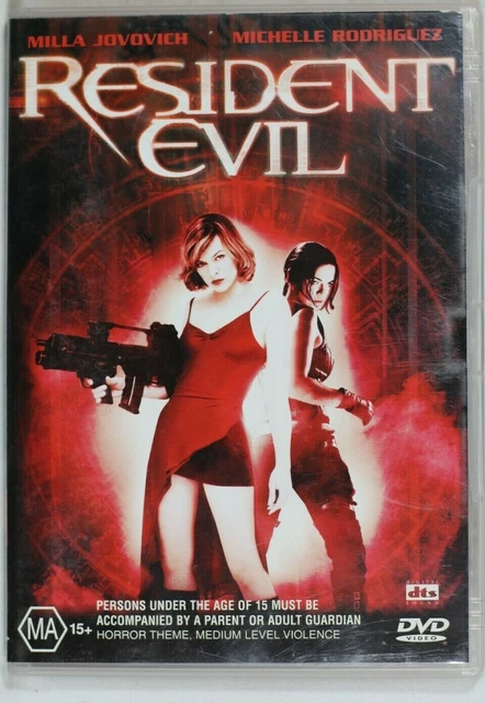 RESIDENT EVIL - DVD Original 2002 Milla Jovovich - Preowned Sent ...