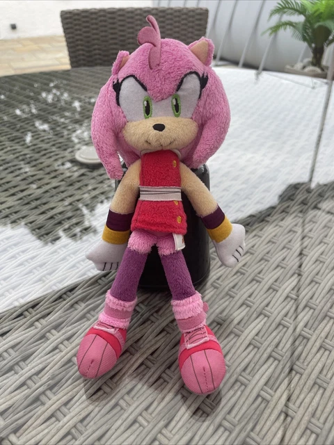 SEGA SONIC THE Hedgehog Sonic Boom Amy Rose TOMY Plush Stuffed Rare Toy £85.00 - PicClick UK