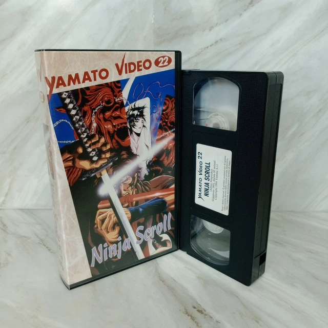 VHS ANIME 📼 Ninja Scroll Jubee Ninpucho 📼 Yamato Video 22 (1994) EUR 15 ...