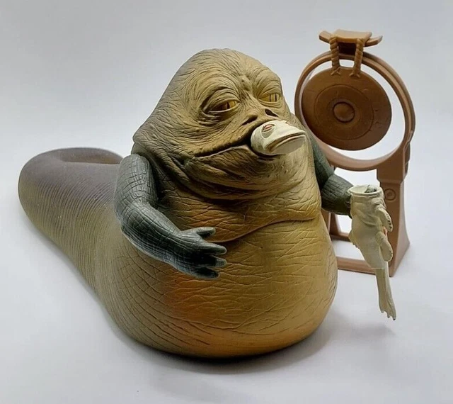 FIGURINE HASBRO STAR Wars - Jabba le Hutt Lance-Poisson 1999 EUR 39,90 ...