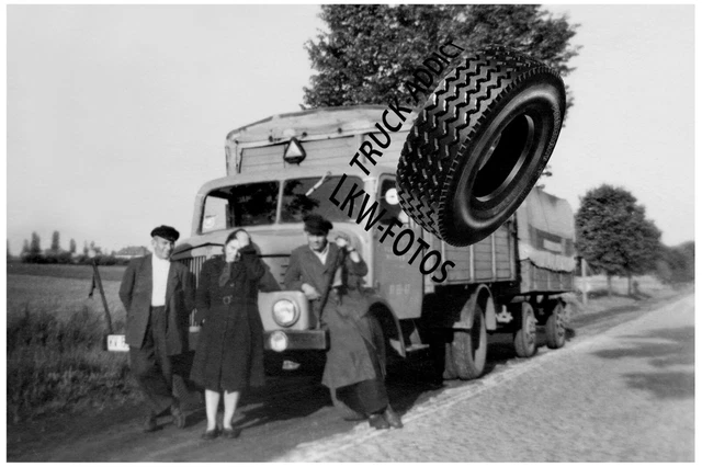 OLDTIMER TRUCK PHOTO, Foto DDR LKW, IFA Horch H3A, VEB Kraftverkehr ...