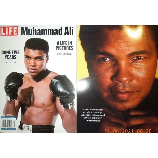 MUHAMMAD ALI LIFE LIFE IN PICTURES gone five yrs 1942-2016 THE GREATEST ...