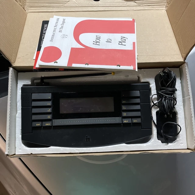 RARE VINTAGE GAMING Interactive Control Unit by Interactive Network ...