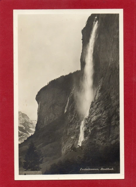 LAUTERBRUNNEN OBERLAND BERNOIS Staubbach édition Photoglob Zurich carte postale EUR 1,00 ...