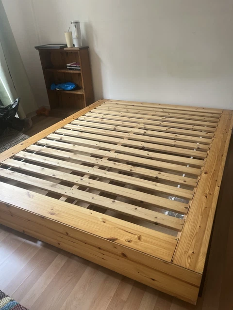 IKEA KING SIZE Bed Frame (read Description) £21.60 - PicClick UK