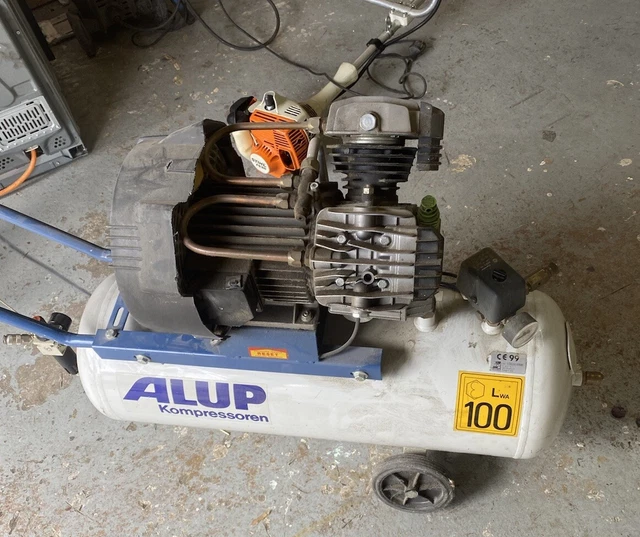 ALUP-LUFTKOMPRESSOR-LUFT-KOMPRESSOR-FUNKTIONIIERT-EINWANDFREI-AUS ...