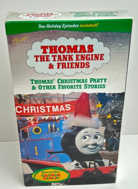THOMAS THE TANK Engine and Friends Christmas Party George Carlin VHS ...