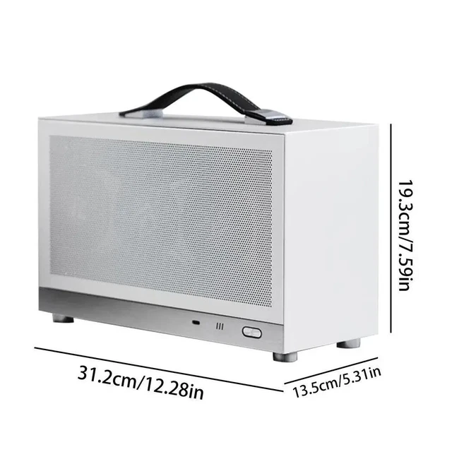 CASE SHINY SNAKE S300 Mini ITX Computer PC CASE for 17 x 17 motherboard ...