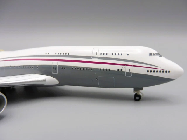 BOEING 747-8 BBJ QATAR AMIRI FLIGHT 1/500 Herpa 536899 747 A7-HBJ EUR ...