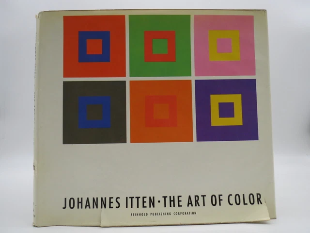 THE ART OF COLOR by Johannes Itten; Ernst Van Haagen (translator) 1961 £313.71 - PicClick UK