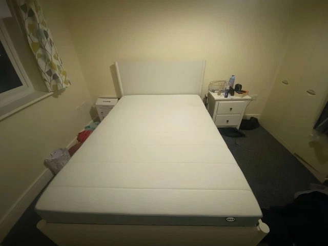 TONSTAD BEDFRAME WITH storage plus pocket sprung mattress £450.00 ...