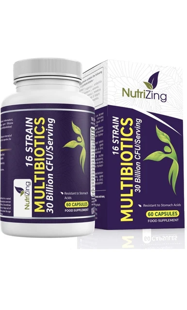NUTRIZING BIO CULTURES Complex Probiotics For Gut Health - High ...