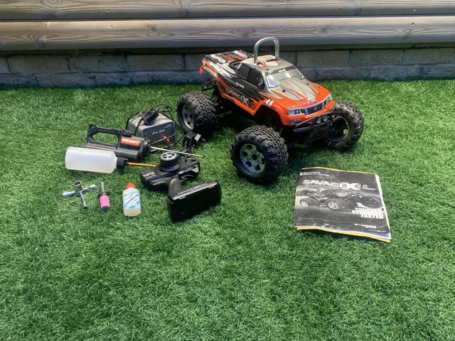 HPI SAVAGE X 4.6 Big Block Nitro Monster Truck £300.00 - PicClick UK