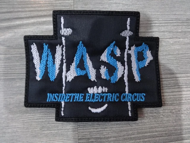 OLD WASP W.A.S.P Patch Shape Judas Priest Saxon Unworn Dio Rainbow EUR ...
