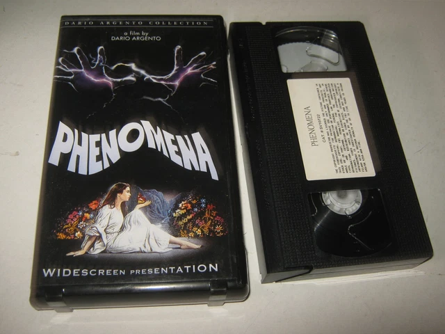VHS VIDEO TAPE Horror Dario Argento's Phenomena Anchor Video Hard Case Like New £15.66 - PicClick UK