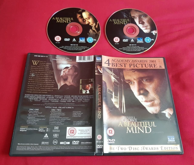 A BEAUTIFUL MIND DVD - 2 Disk Awards Edition £1.00 - PicClick UK