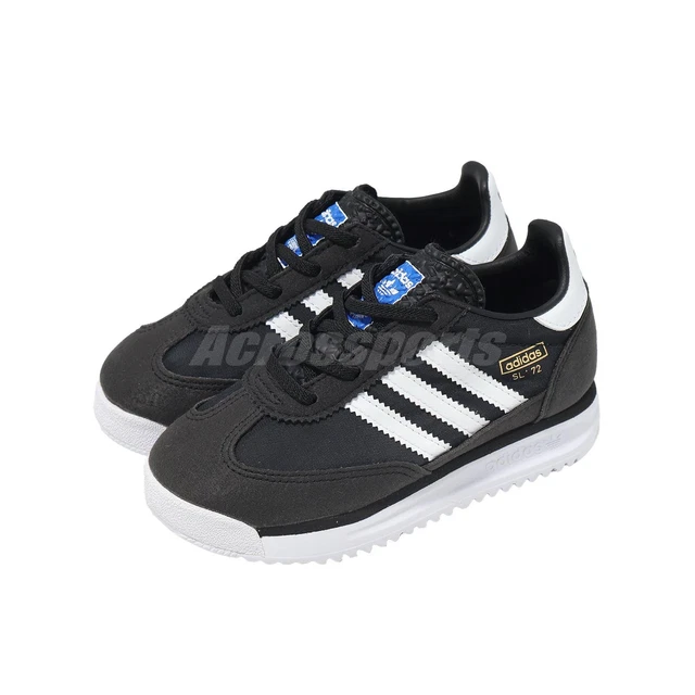 ADIDAS ORIGINALS SL 72 RS EL I Core Black Cloud White Blue Toddler ...