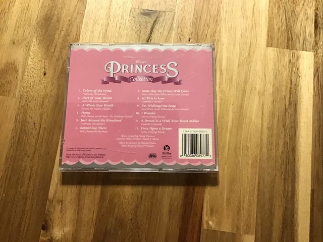 DISNEY'S PRINCESS COLLECTION CD Album by Walt Disney Records (CD, 1995 ...