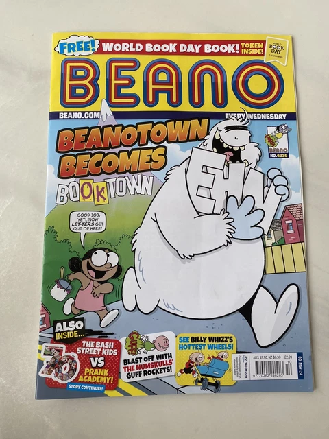 BEANO COMIC ISSUE #4226 09/03/2024 Beanotown Becomes Booktown EUR 1,15 ...