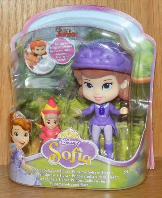 DISNEY JUNIOR - Disney Sofia The First - Princess Sofia & Flora Figure ...
