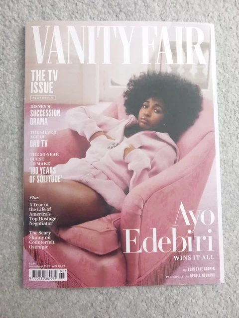 UK VANITY FAIR Magazine June 2024 Ayo Edebiri Cover £7.99 - PicClick UK