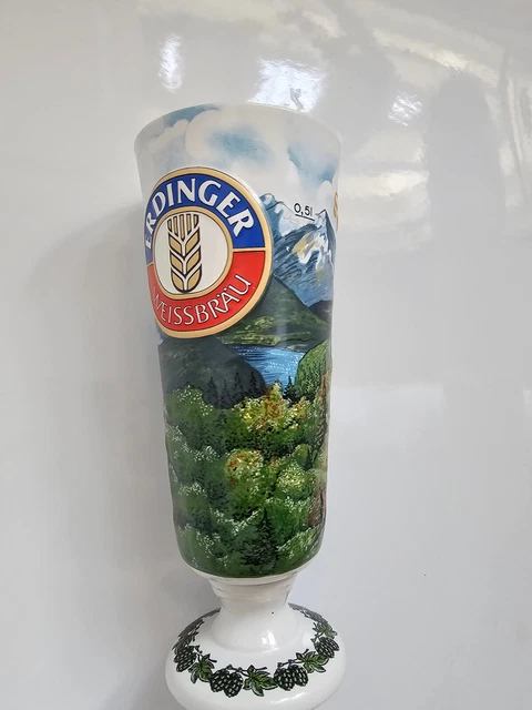 ERDINGER WEISSBIER BIERKRUG 0,5 L Schloss Sanssouci Kössinger 1992 EUR ...