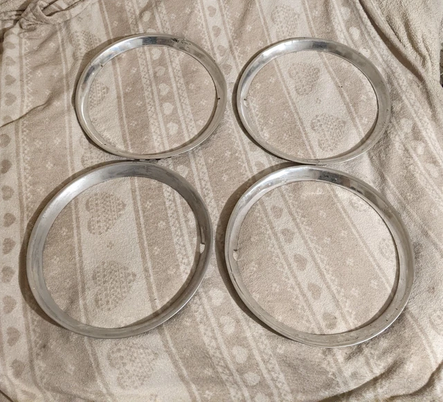 VW LEMMERZ 15& Original Deluxe Wheel Beauty Rings Trims. Fit Classic ...